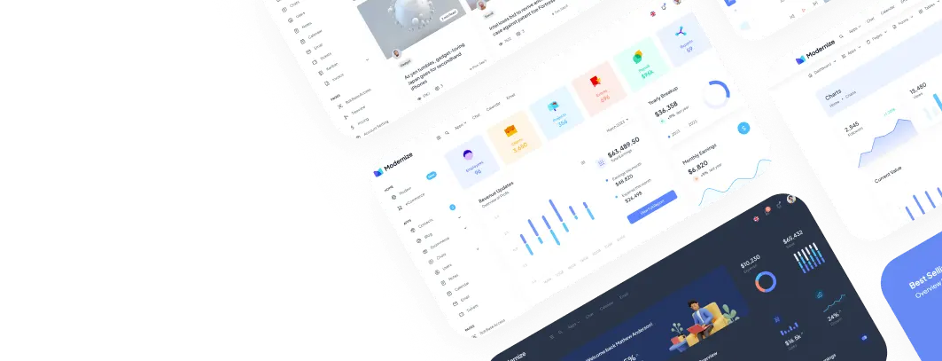 Modernize Nuxt 3 Vuetify 3 Vite Typescript Based Admin Dashboard Template